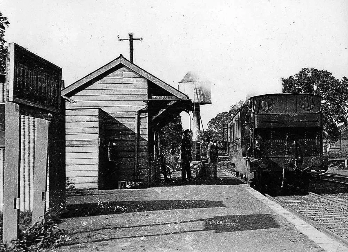 Cleobury Mortimer and Ditton Priors Light Railway Station Buildings ...