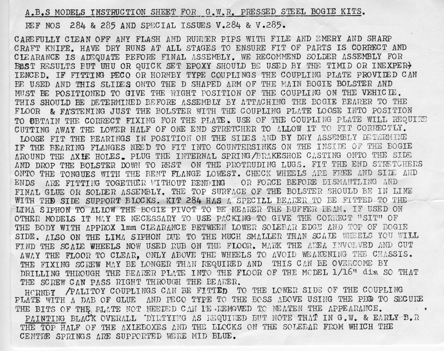 ABS models (Adrian Swain) - Page 7 - Smaller Suppliers - RMweb