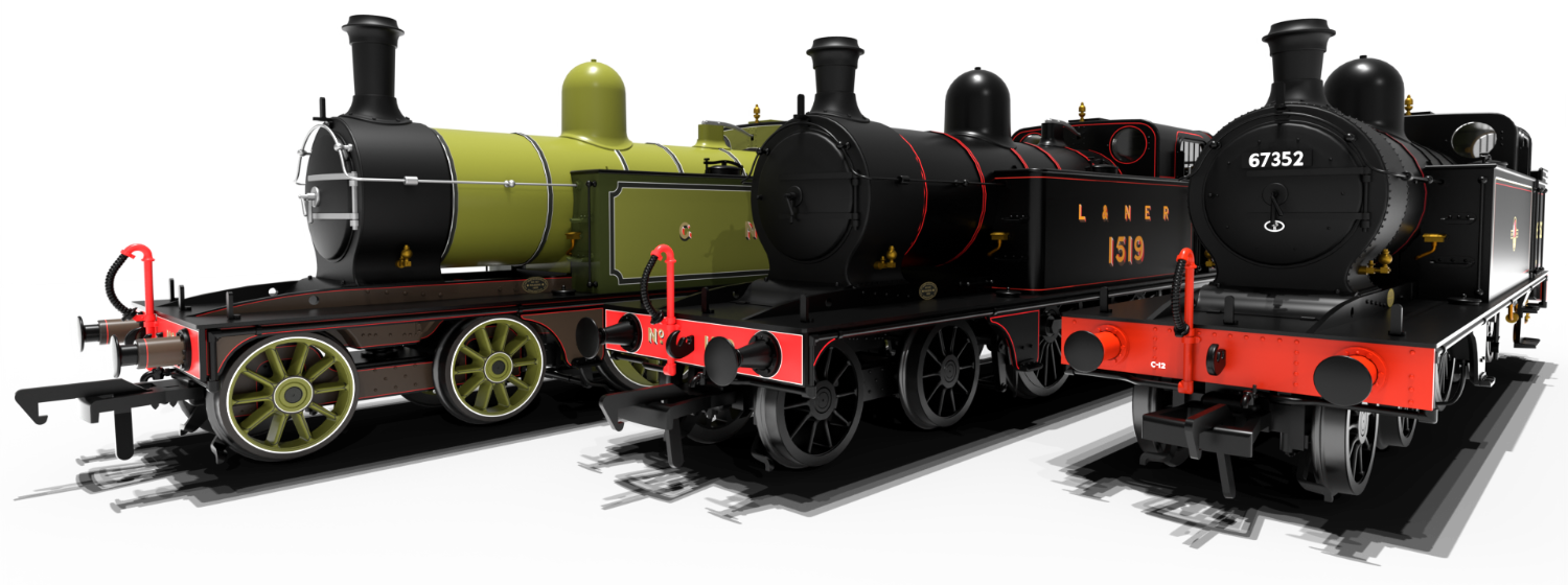 GNR C2 / LNER C12 4-4-2T (OO Gauge) - Rapido Trains - RMweb