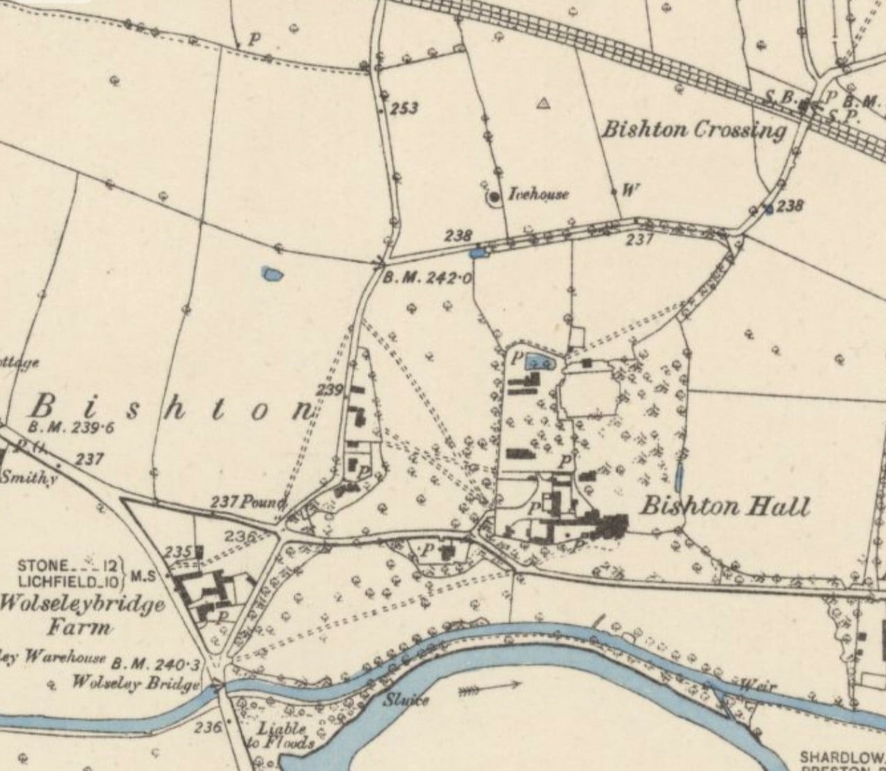 Bishton (Central) - early days of a long-term project - Layout topics ...