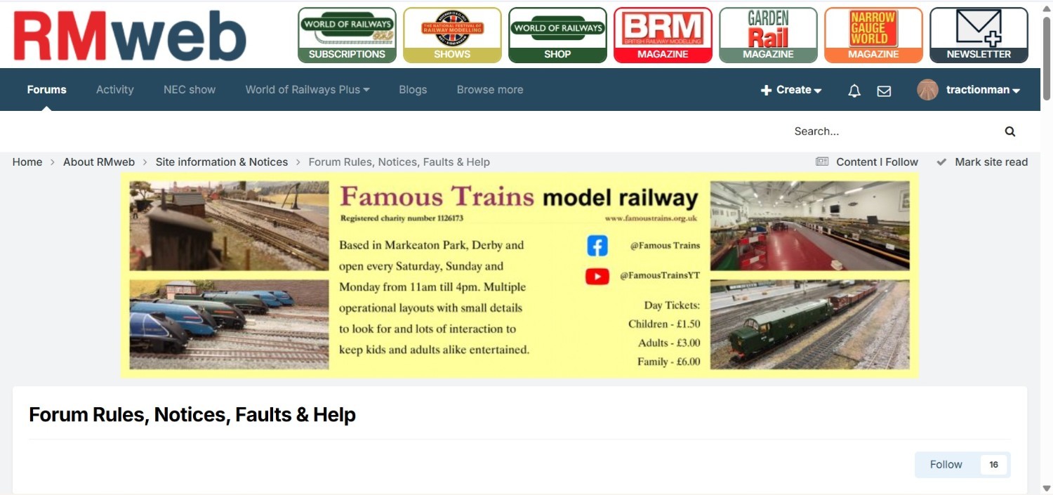 RMweb has had a makeover… - BRM Magazine - RMweb