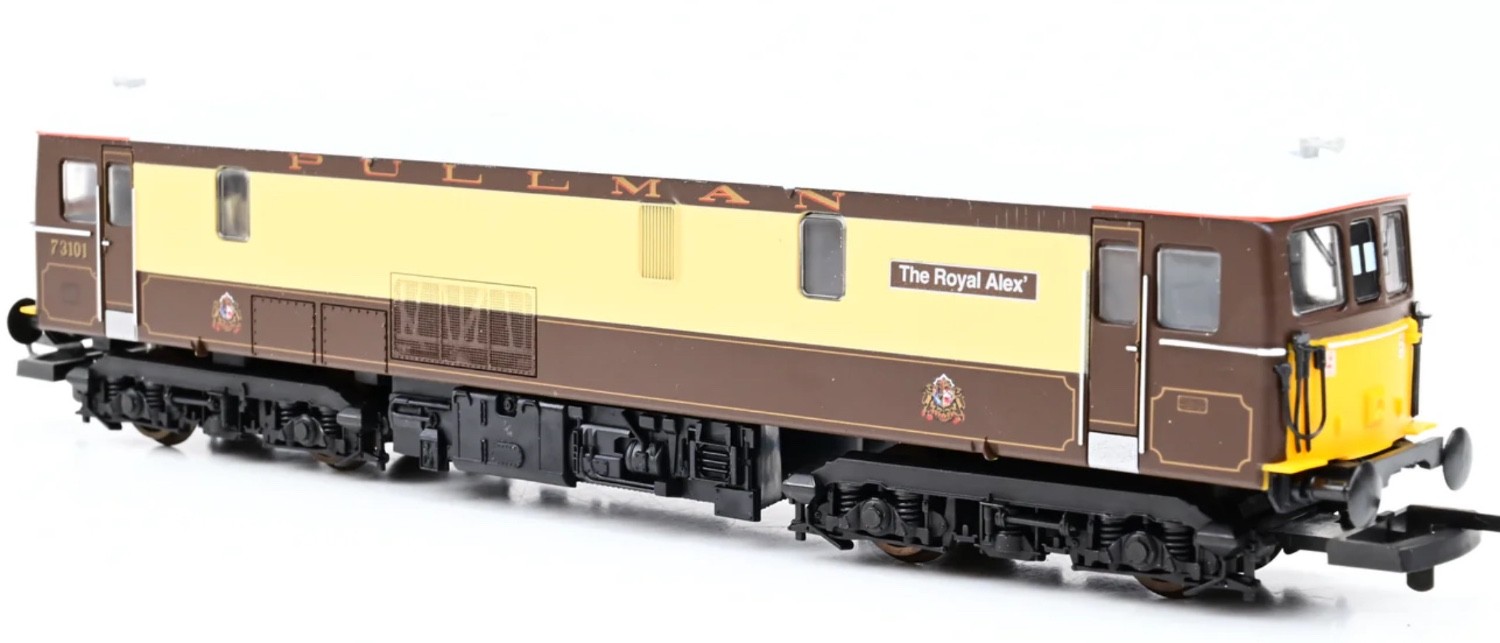 Lima Class 73 (Royal Alex 73101) running problems over turnouts ...