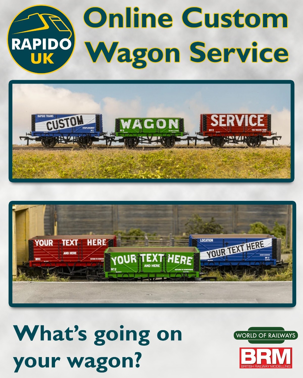 Rapido unveils Online Custom Wagon service - News - RMweb