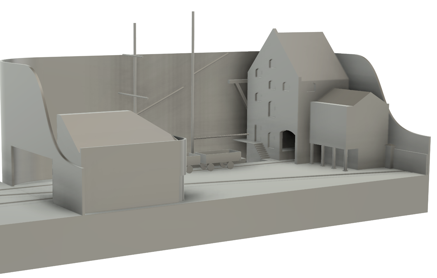 Kingfisher Quay - minimum space Scale7 layout - Layout topics - RMweb