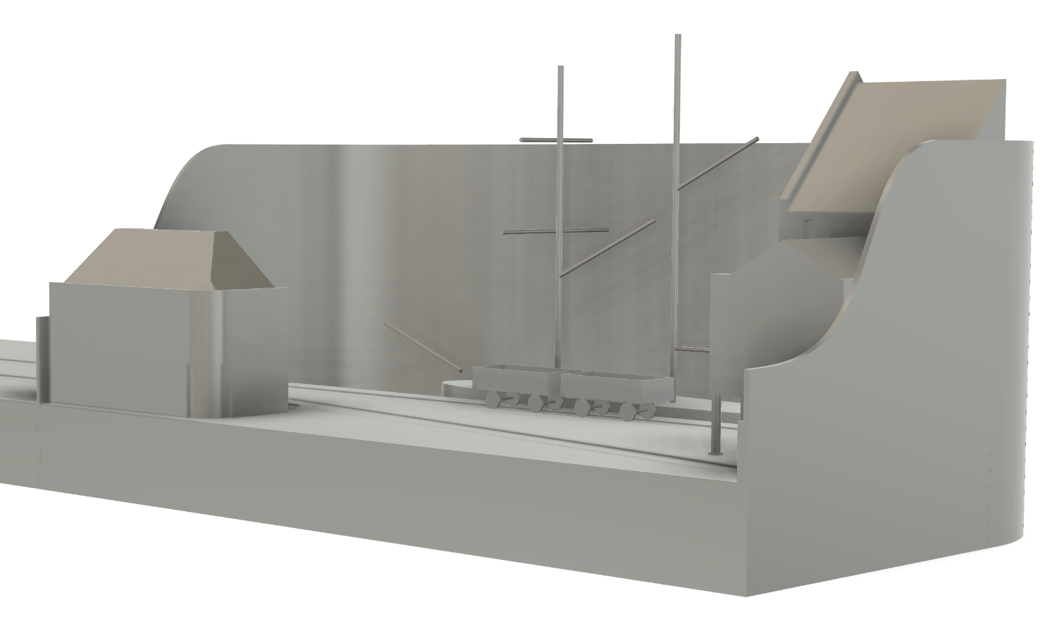 Kingfisher Quay - minimum space Scale7 layout - Layout topics - RMweb