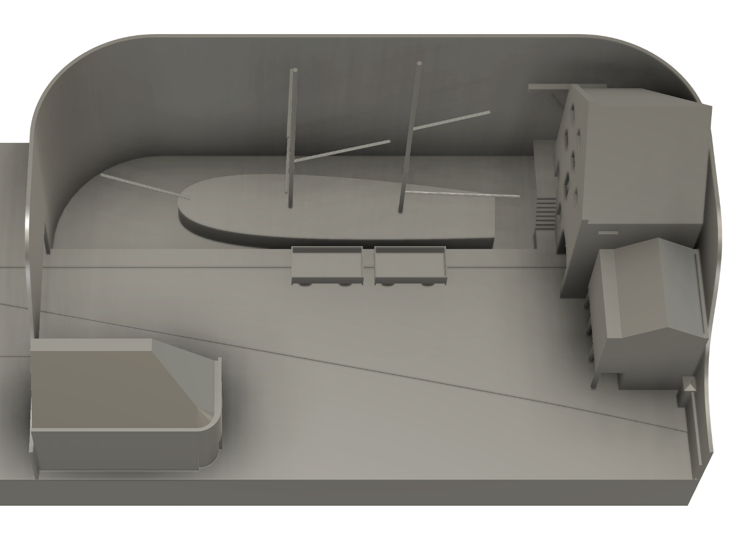 Kingfisher Quay - minimum space Scale7 layout - Layout topics - RMweb