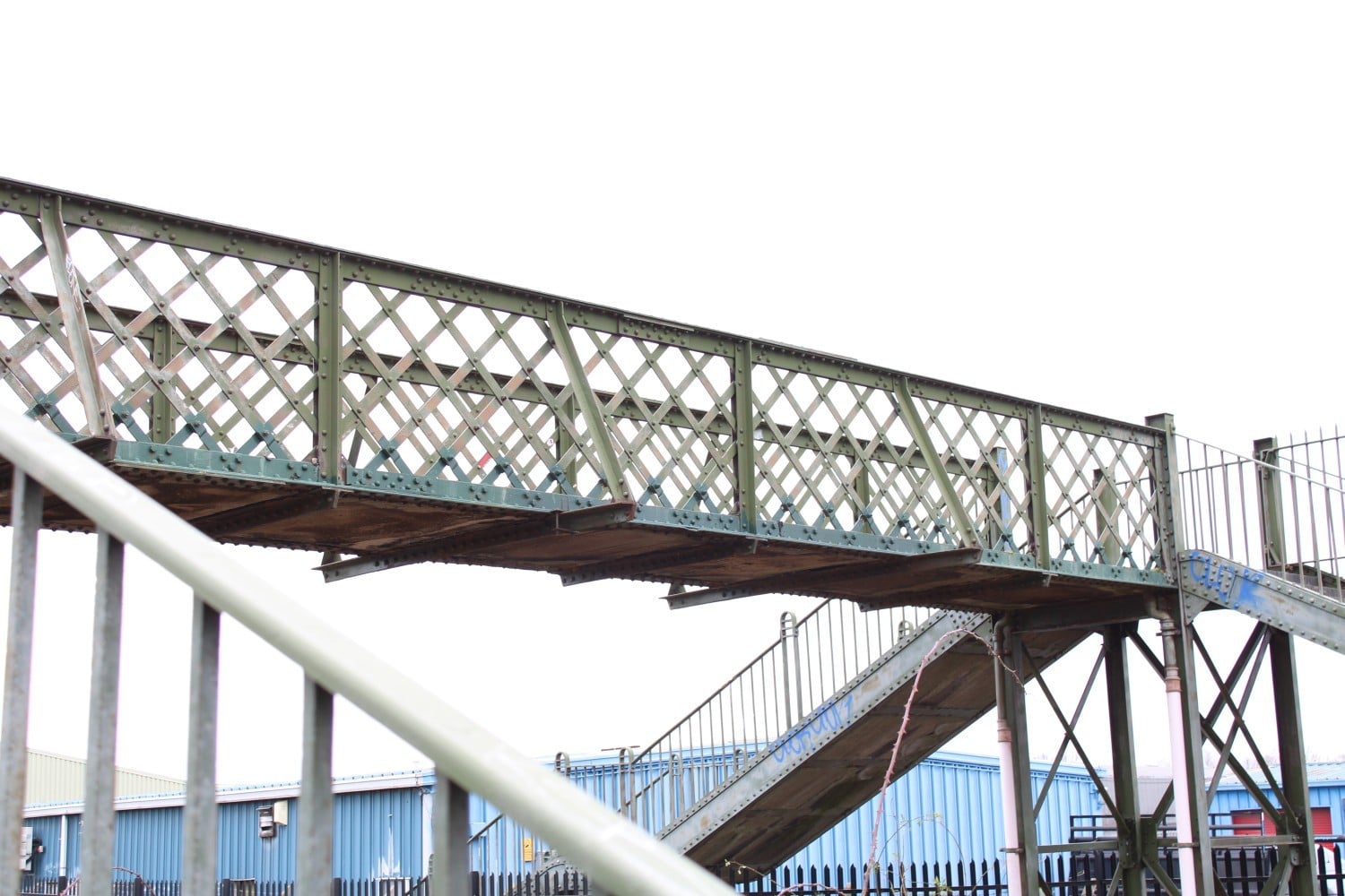 Footbridge. - Modelling real locations - RMweb