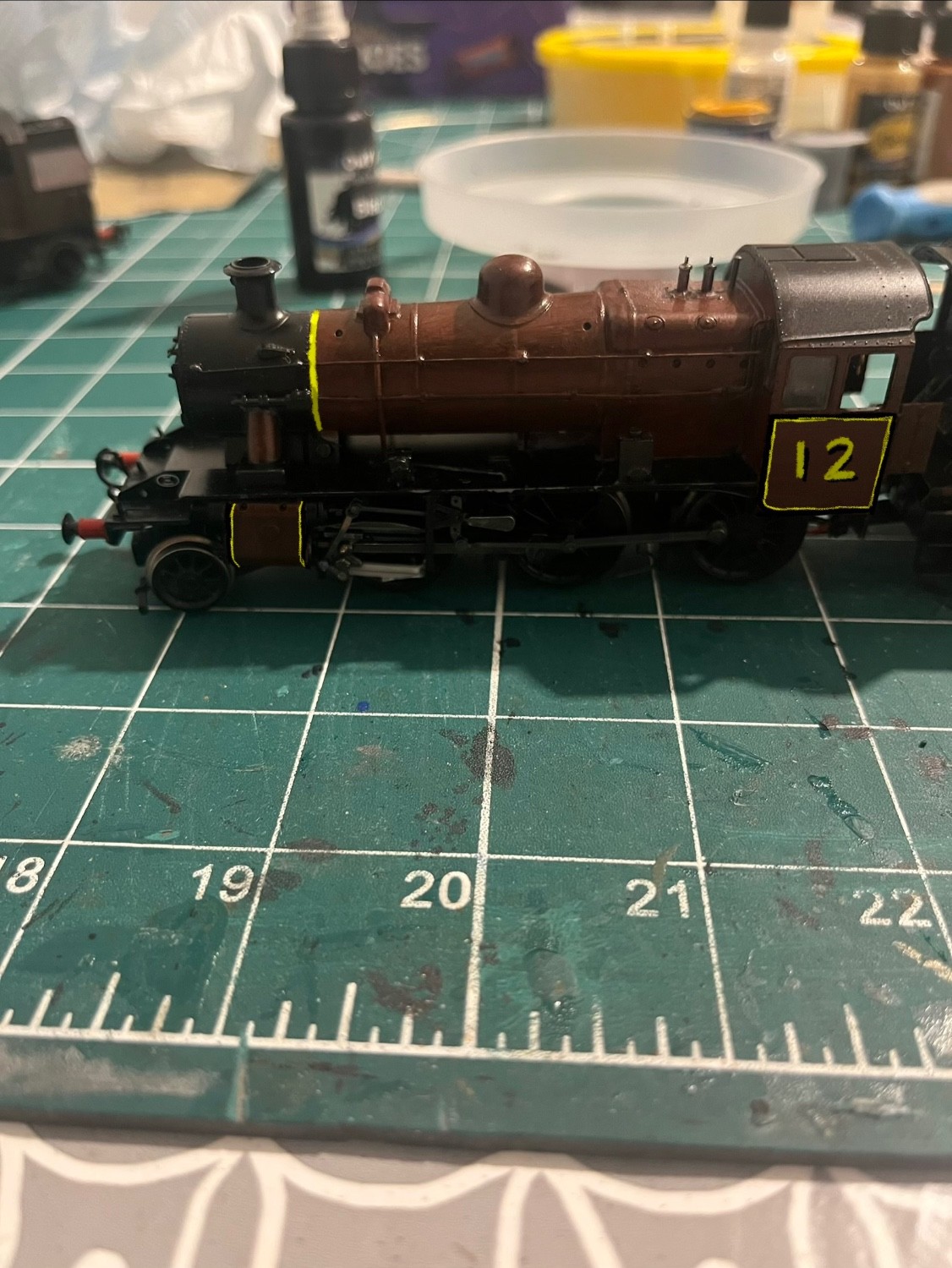 Modeling SGDR locos and rolling stock - Modifying & Detailing RTR stock ...