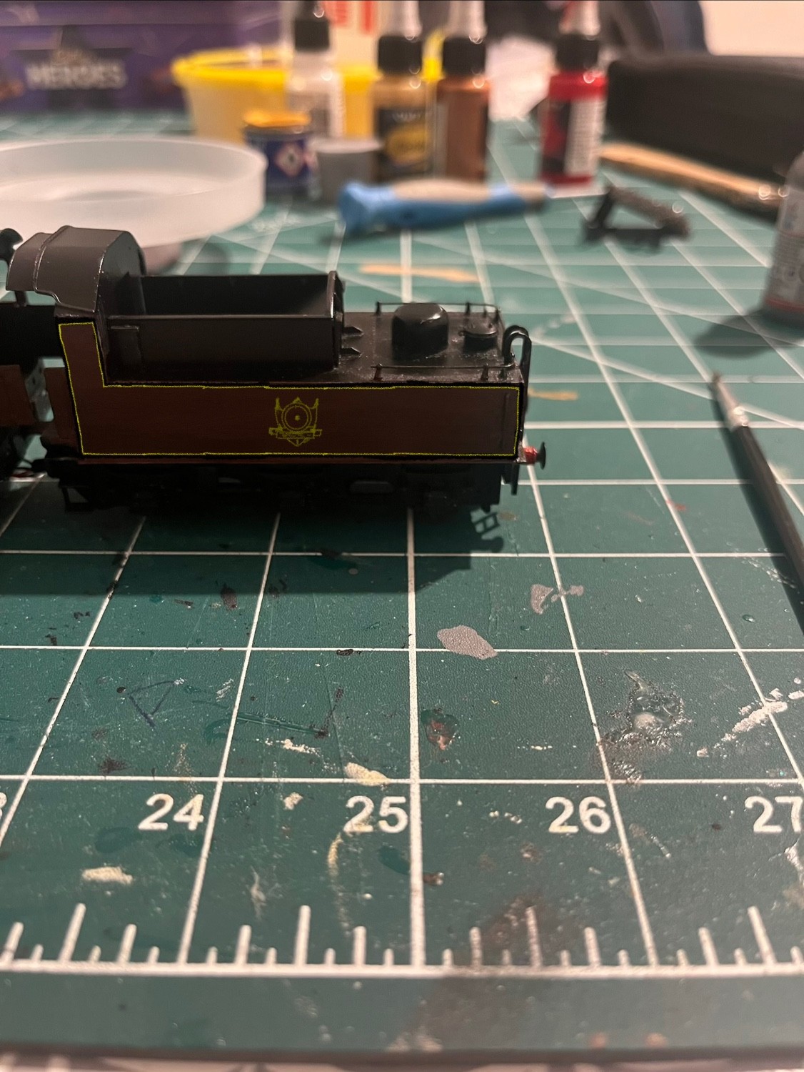 Modeling SGDR locos and rolling stock - Modifying & Detailing RTR stock ...