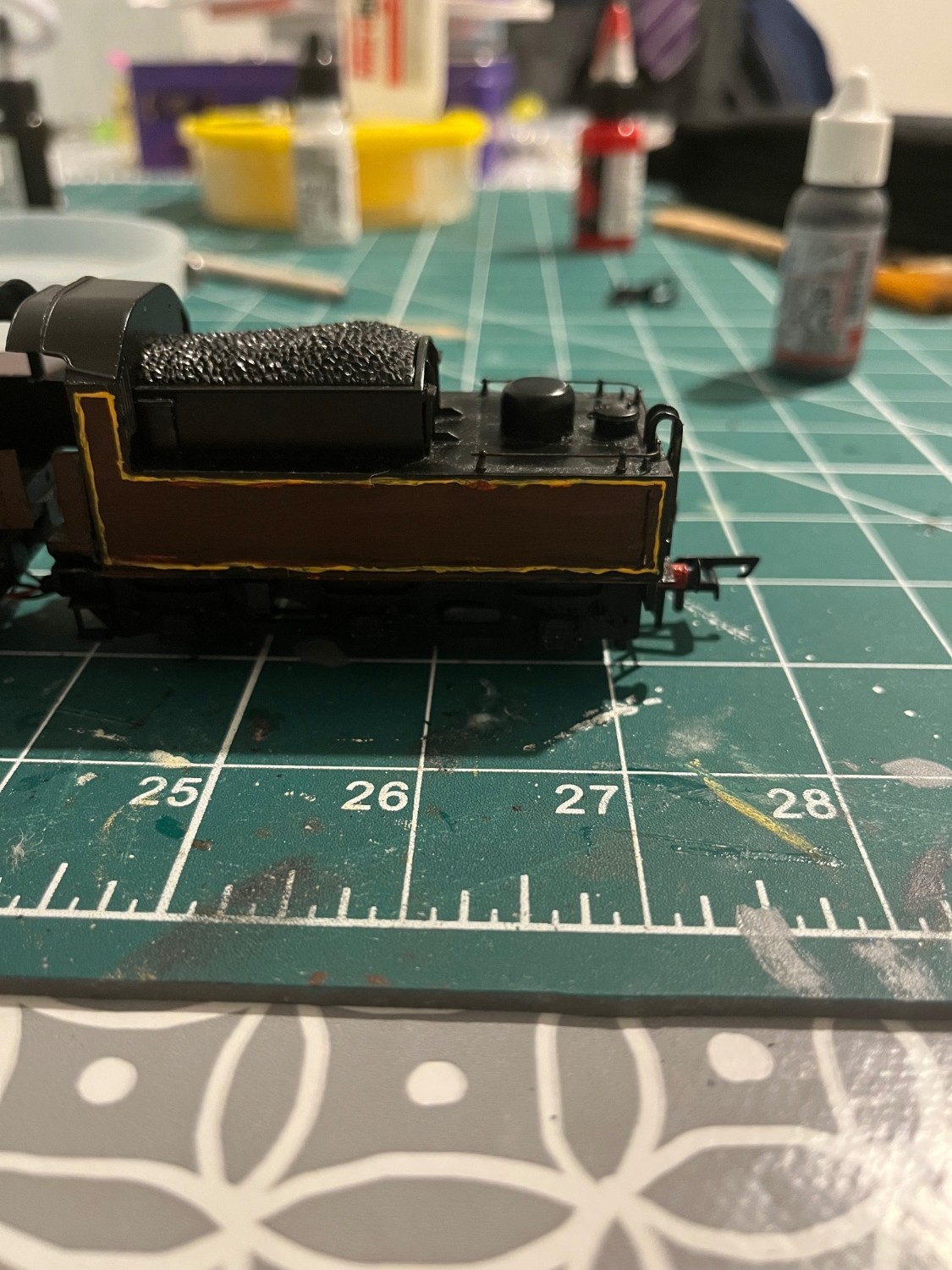 Modeling SGDR locos and rolling stock - Modifying & Detailing RTR stock ...