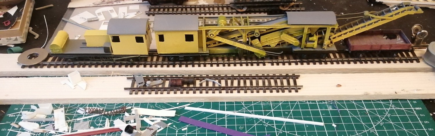 Ballast Cleaner track machine scratchbuild - Kitbuilding ...