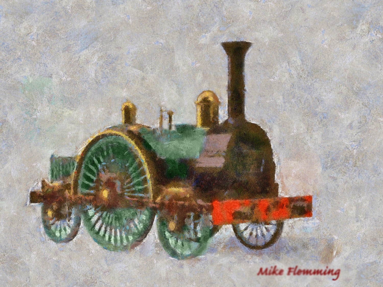 A Painterly Diversion - MikeOxon's Broad Gauge Blog - RMweb