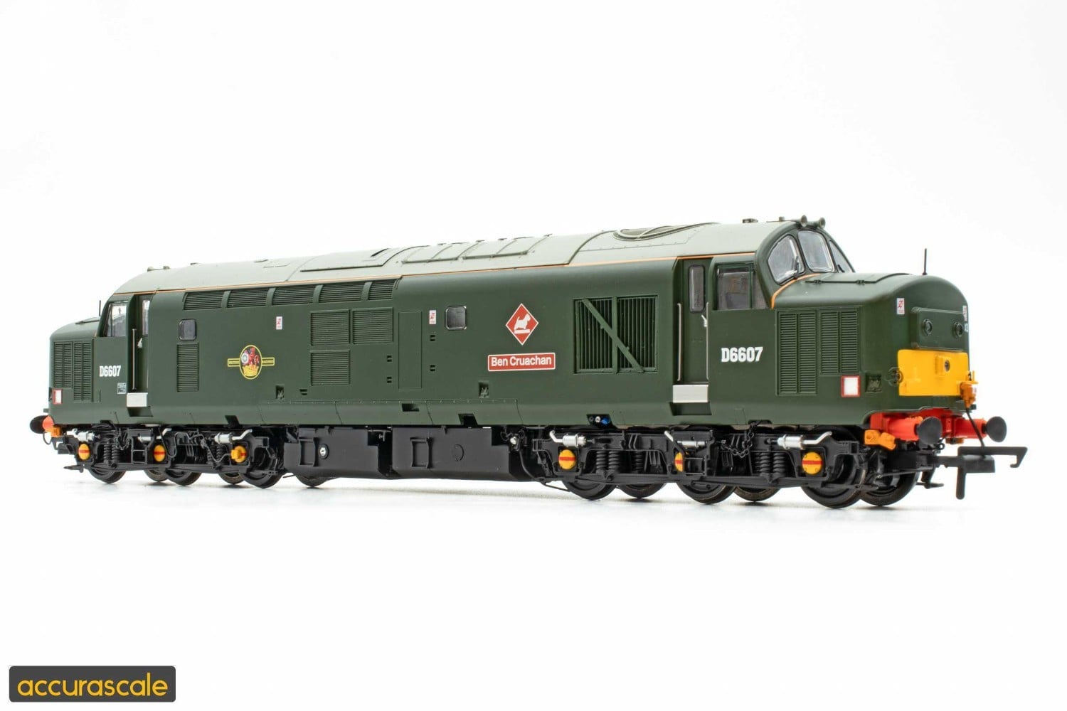 Cruachan' The Throttle! New BR Green 37403 Supports the Scottish ...