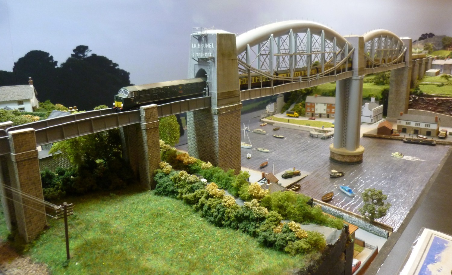 The Royal Albert Bridge in N - Layout topics - RMweb