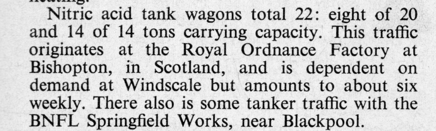 BNFL 20T Nitric acid tanks serving Sellafield - UK Prototype Questions ...