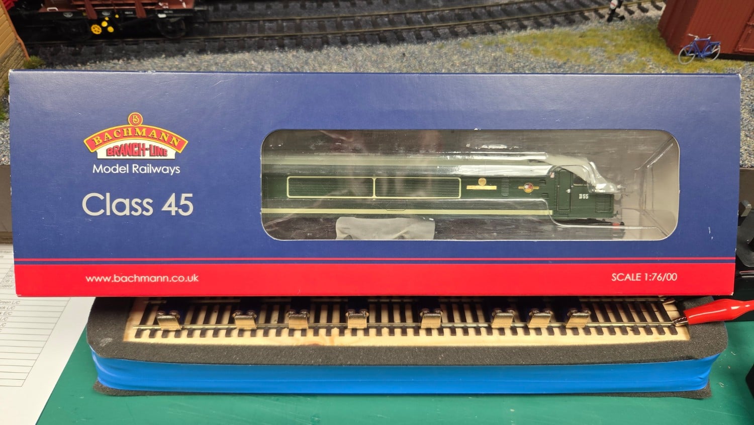 *SOLD STP* Bachmann 32-678 Class 45 D55 Royal Signals *Needs TLC ...