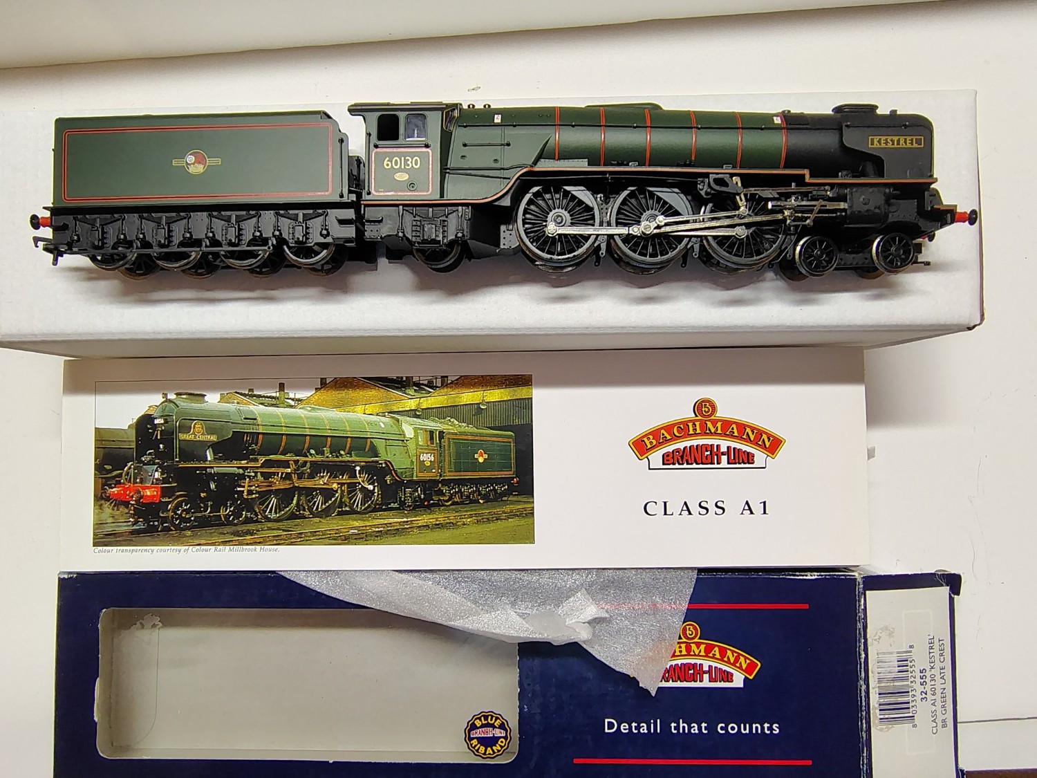 Bachmann 32-555 A1 60130 Kestrel BR Green late crest - Marketplace ...