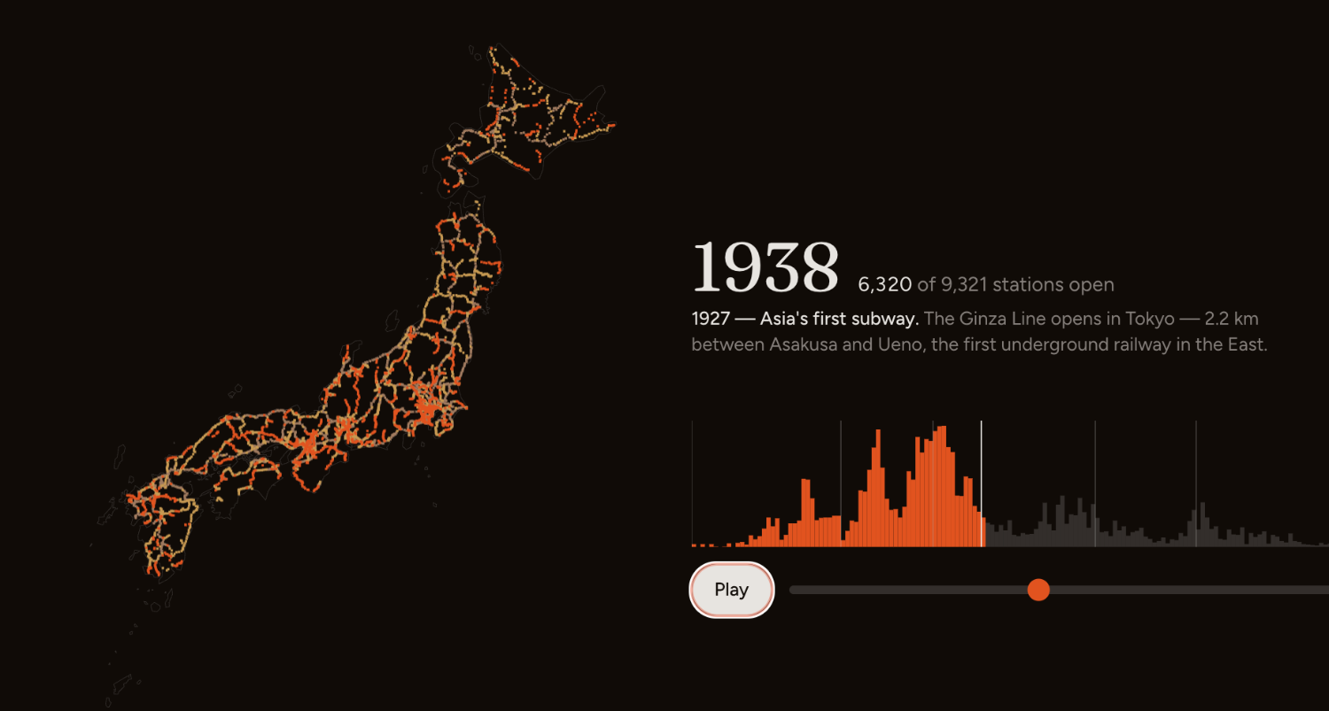 150 years of Japan, drawn in stations. - Railways of Asia 🇯🇵🇮🇳🇨🇳 - RMweb