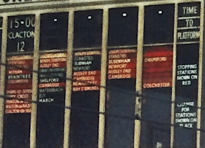 Liverpool Street departure board - UK Prototype Questions - RMweb